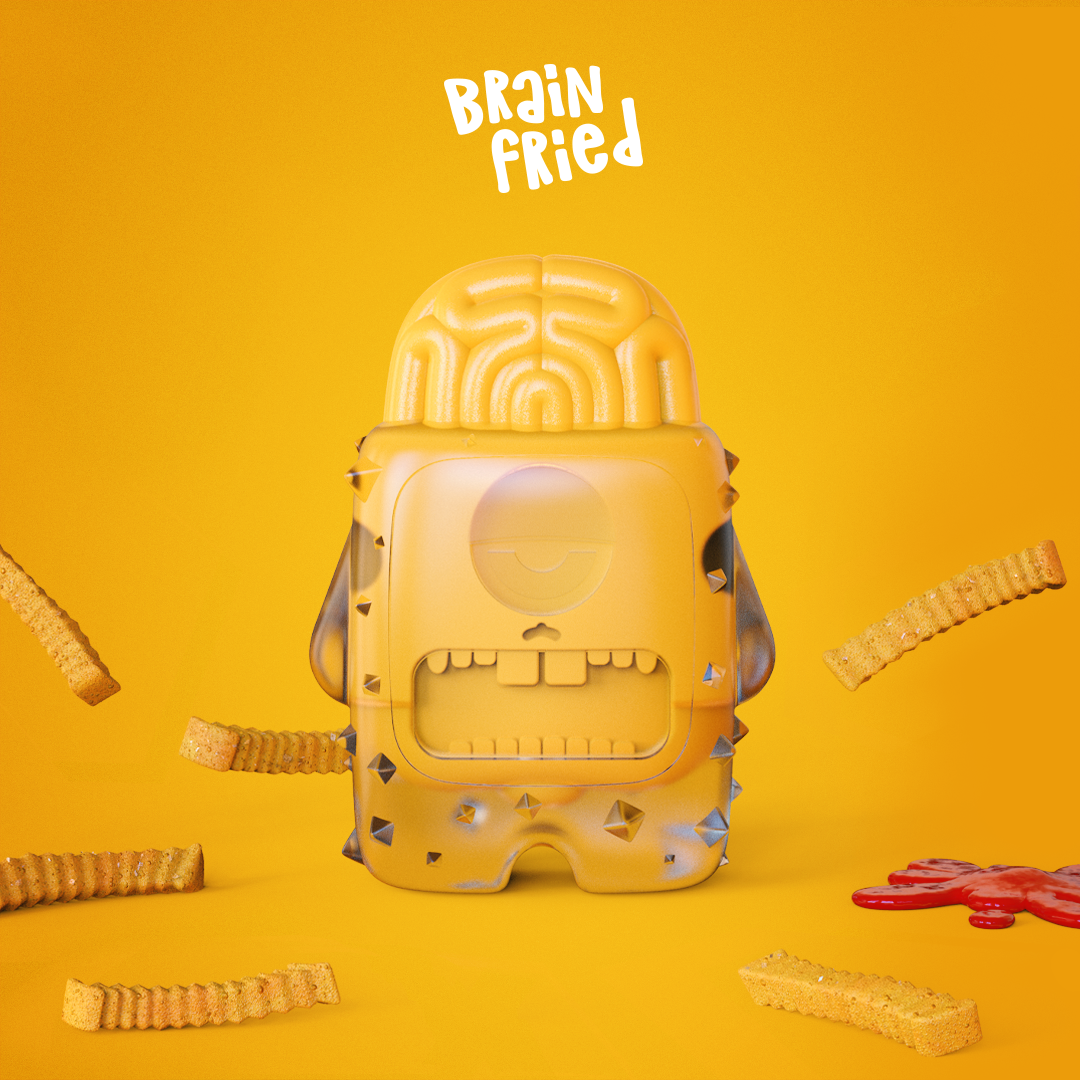 Brain Fried Brainies dog toy – ADD Brands